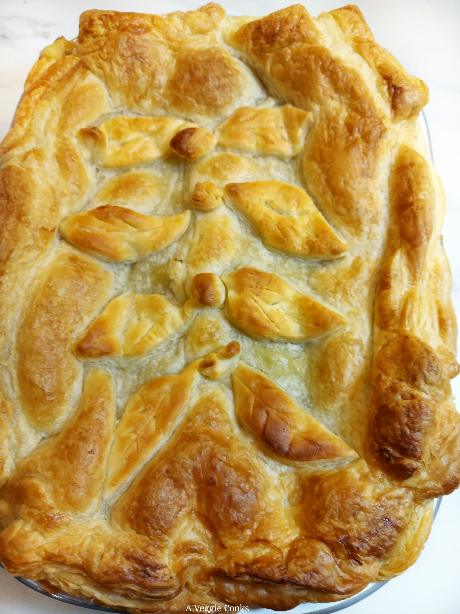 Vegan Vegetable Pie - A Veggie Cooks