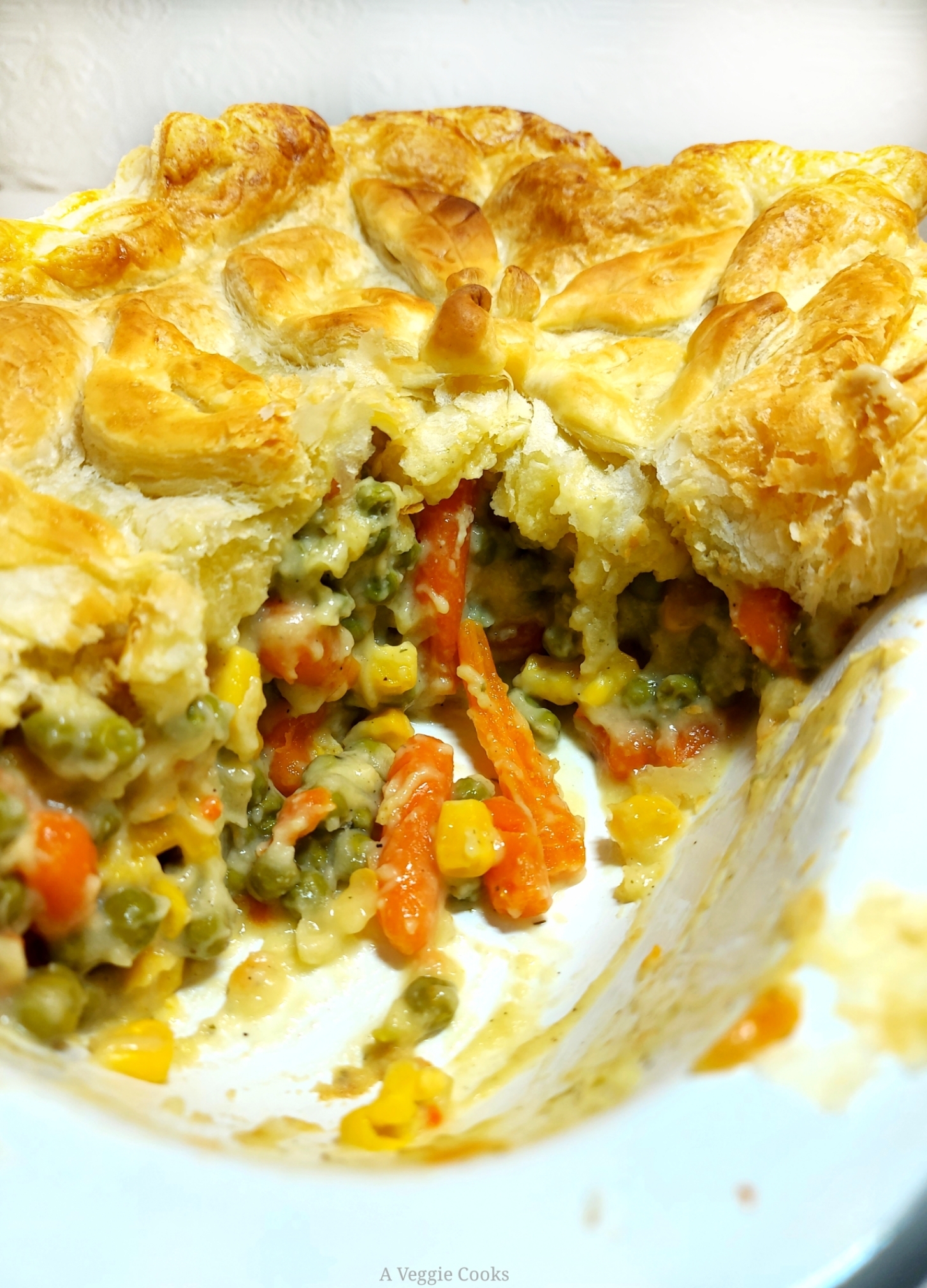 Vegan Vegetable Pie - A Veggie Cooks