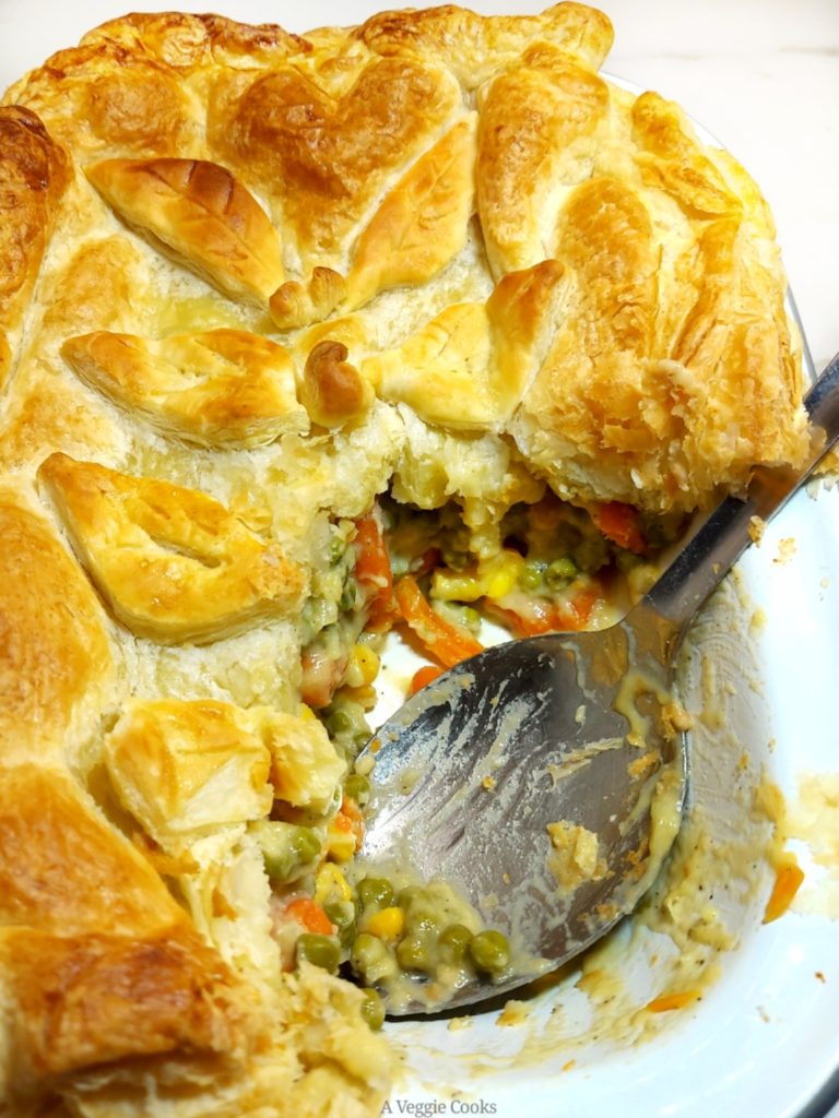 Vegan Vegetable Pie - A Veggie Cooks