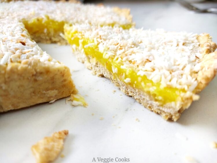 Vegan Lemon Slices - A Veggie Cooks